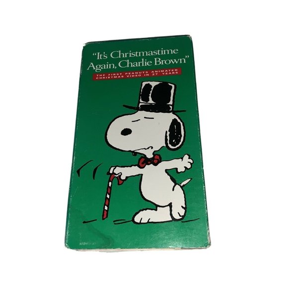 Cameras, Photo & Video | Its Christmastime Again Charlie Brown Vhs ...